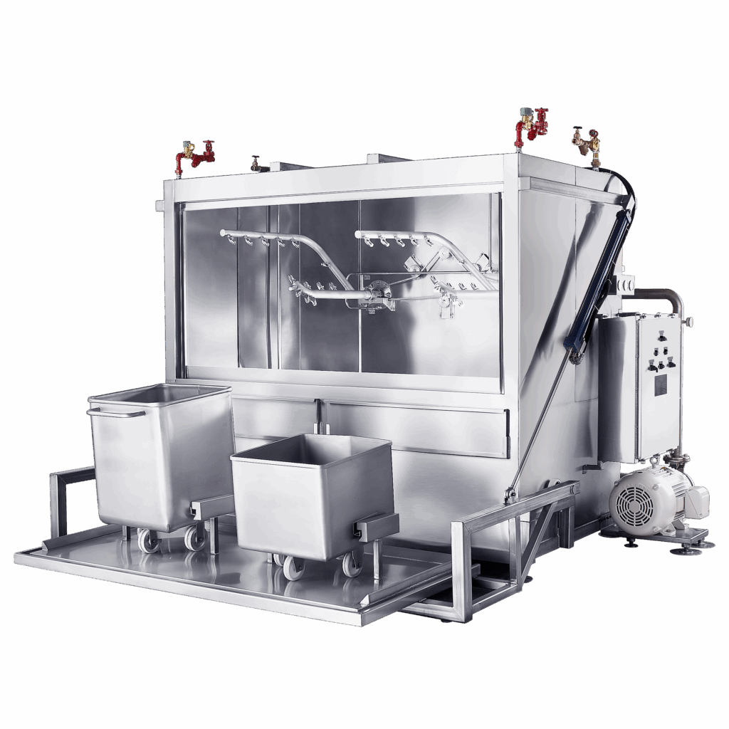 Vat & Buggy Washer – Model VBW-2000 - Plan Systems Group